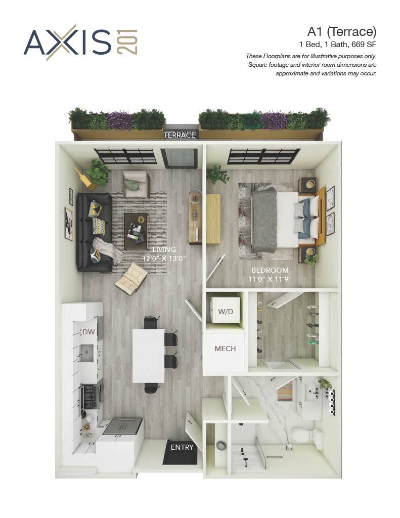Floor Plans - PAREDIM Axis 201