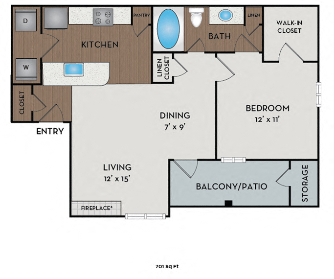 Apt Floor Plans - Villas at Stonebridge Ranch | McKinney, TX