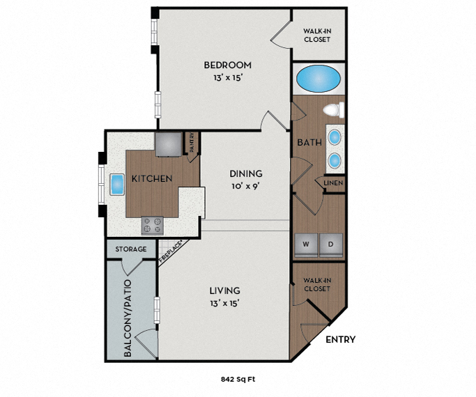 Apt Floor Plans - Villas at Stonebridge Ranch | McKinney, TX