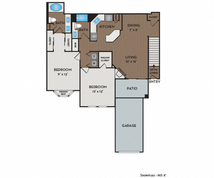 Floor Plans | The Meadows at Meridian Apartments