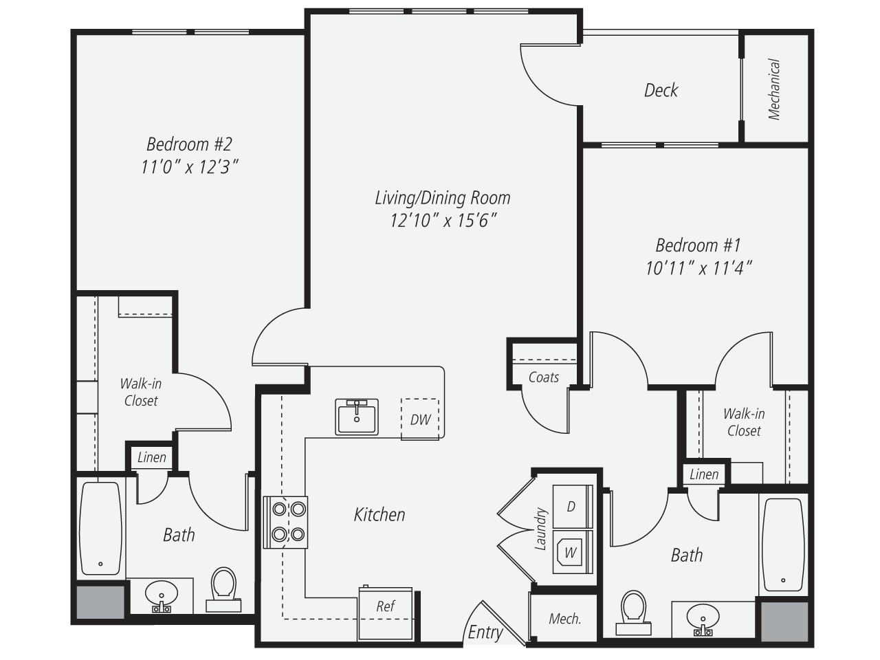 Apartment Floorplans Halstead Norwalk