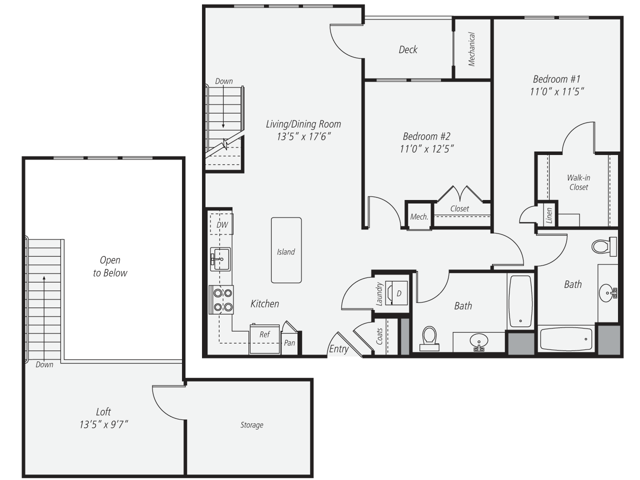 Apartment Floorplans | Halstead Norwalk