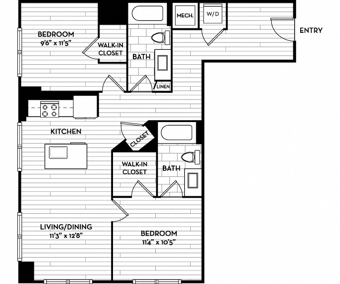Floor Plans | Bethesda Apartments | The Camille Apartments