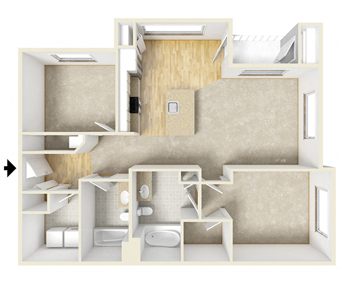 Apartment Floor Plans - Victory Flats | Beaverton, OR