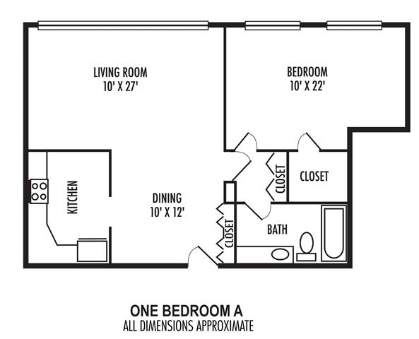 Floor Plans | Triangle Towers | Southern Management
