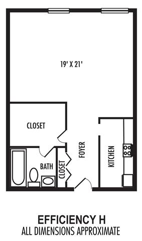 Floor Plans | Triangle Towers | Southern Management