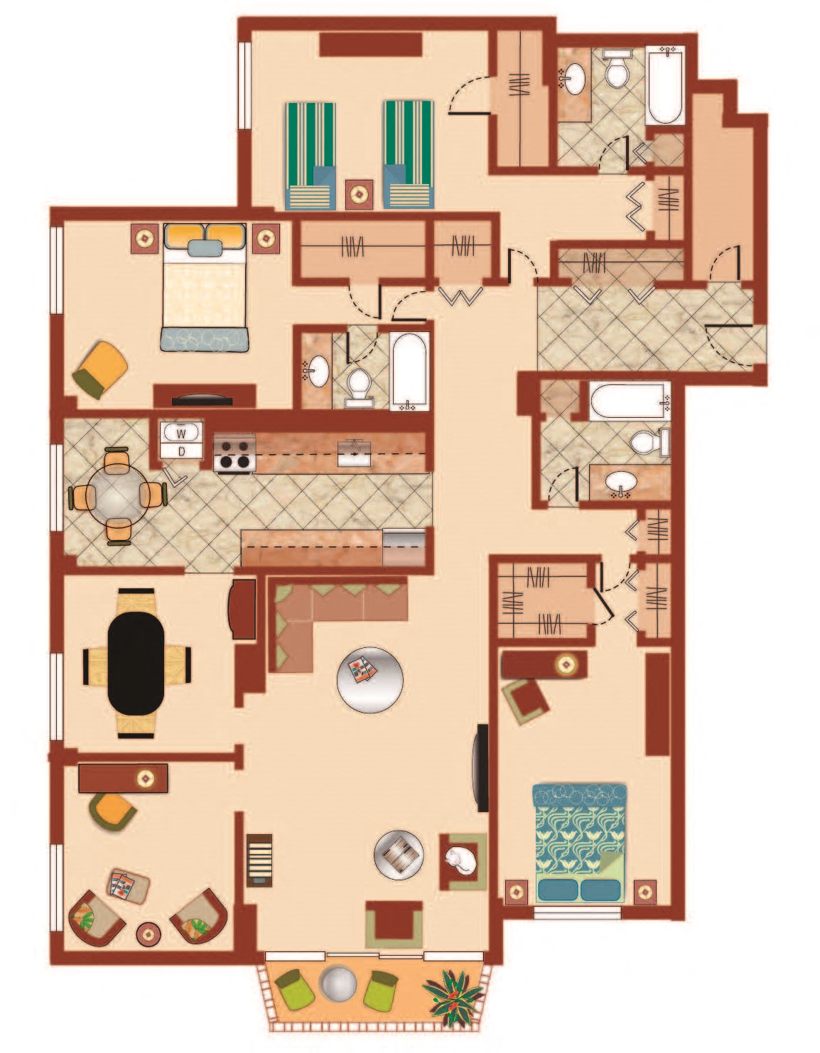 Apartments in Cheltenham | Floor Plans | Towers at Wyncote