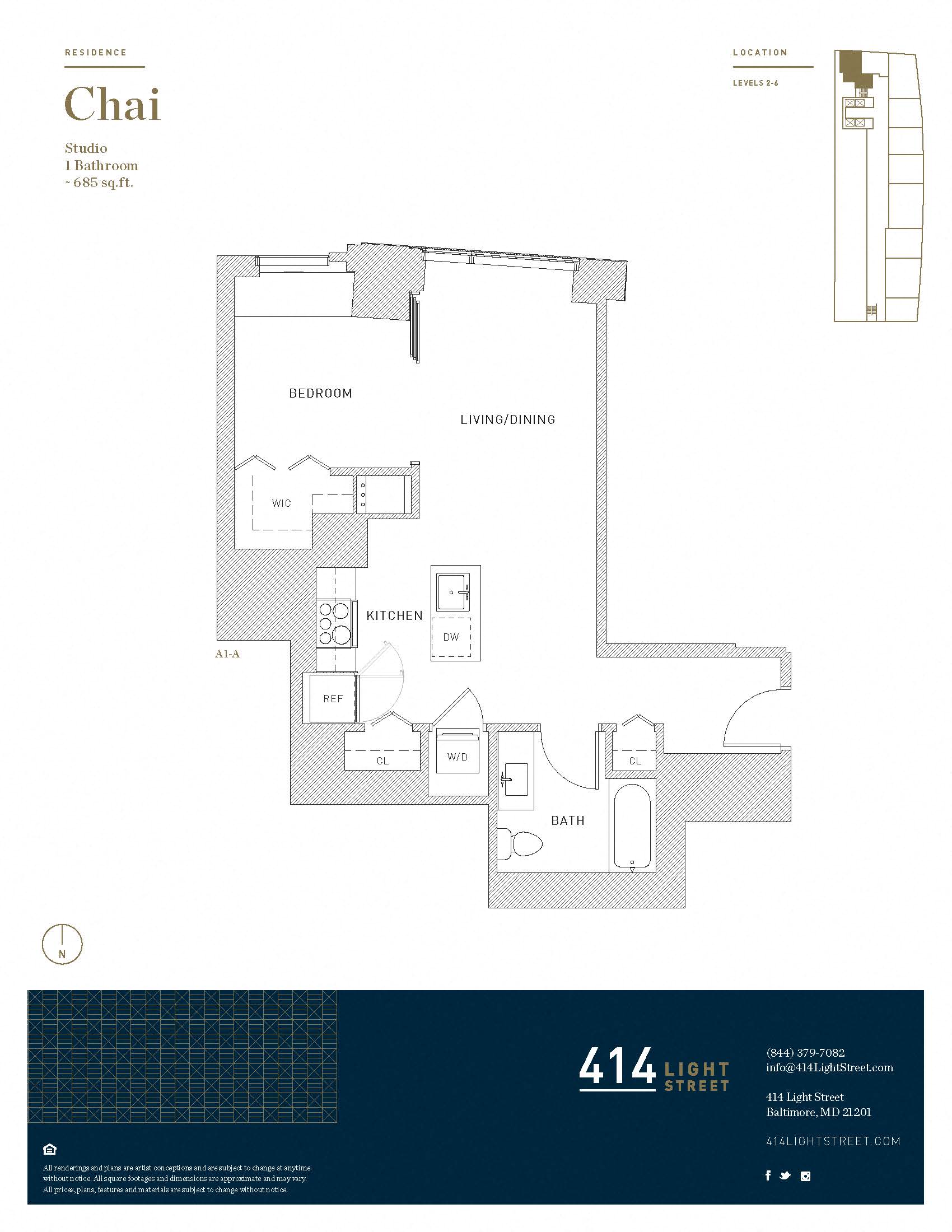 Availability – 414 Light Street | Luxury Apartments Baltimore Inner Harbor